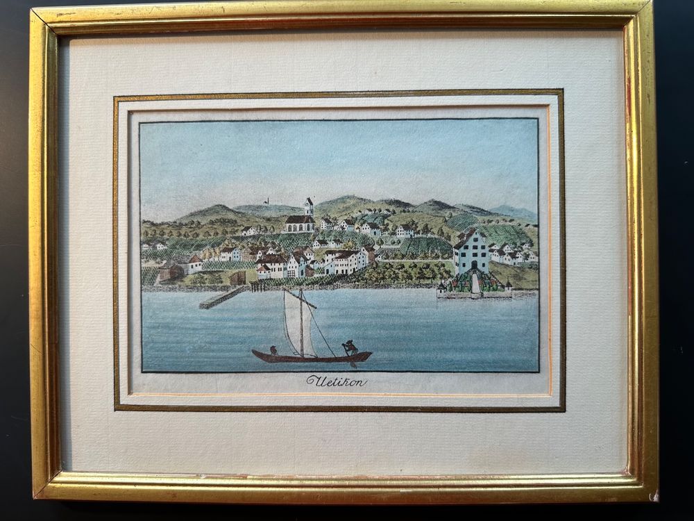 UETIKON am See, Ansicht nach Herrliberger | Kaufen auf Ricardo