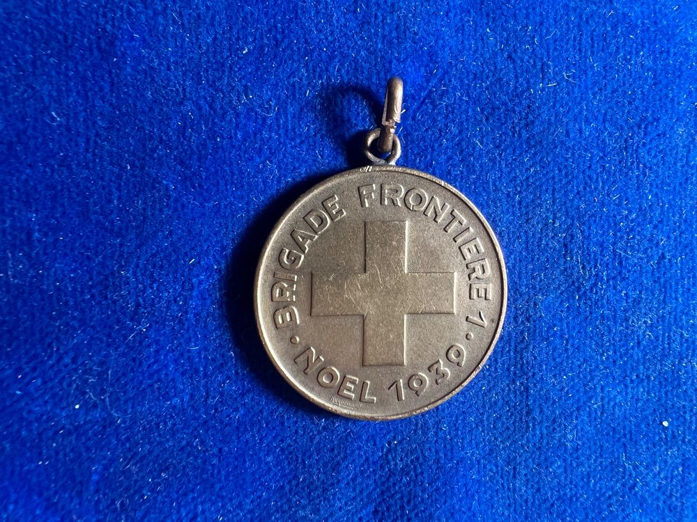 Medaille „Brigade Frontiere 1, Noel 1939“ (KoA) (Gebraucht) in ...