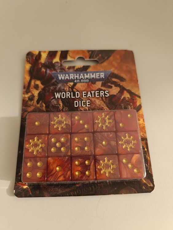 Warhammer 40.000 World Eaters Würfel neu (Neu und originalverpackt) in Münchenstein für CHF 59 ...