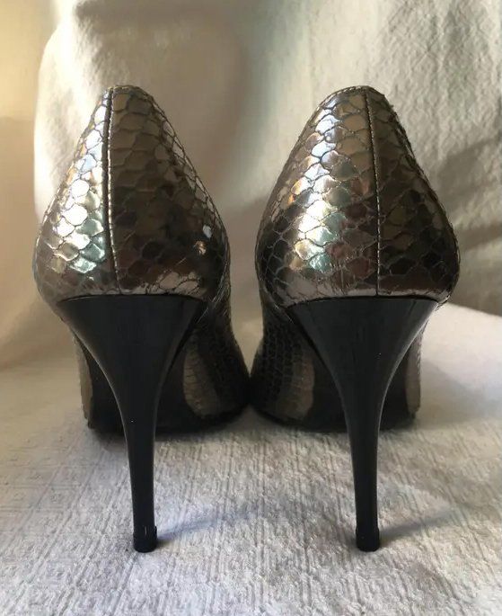 STUART WEITZMAN, 2-Tone Python Leder, neu, Gr. 35 | Kaufen auf Ricardo