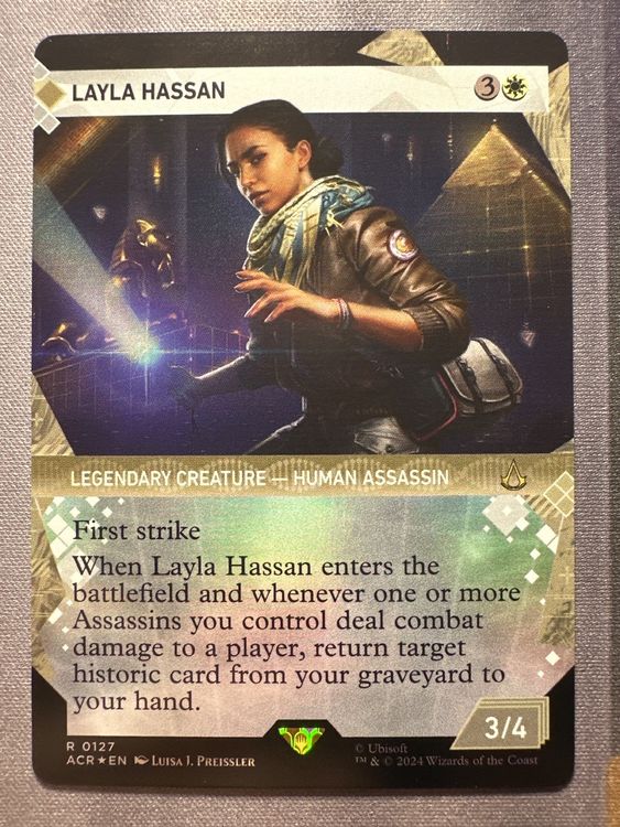 LAYLA HASSAN FOIL 0127 Assassin’s Creed (Neu (gemäss Beschreibung)) in ...