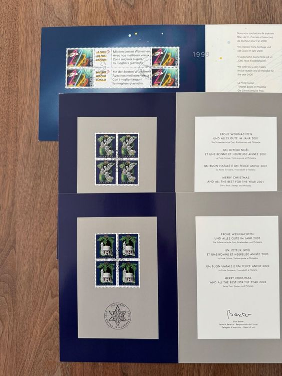Neujahrswünsche für die Jahre 2000, 2001, 2003 der Schwei- | Kaufen auf ...