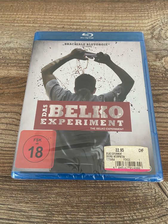 Das Belko Experiment Blu-ray Neu/OVP (Neu und originalverpackt) in ...