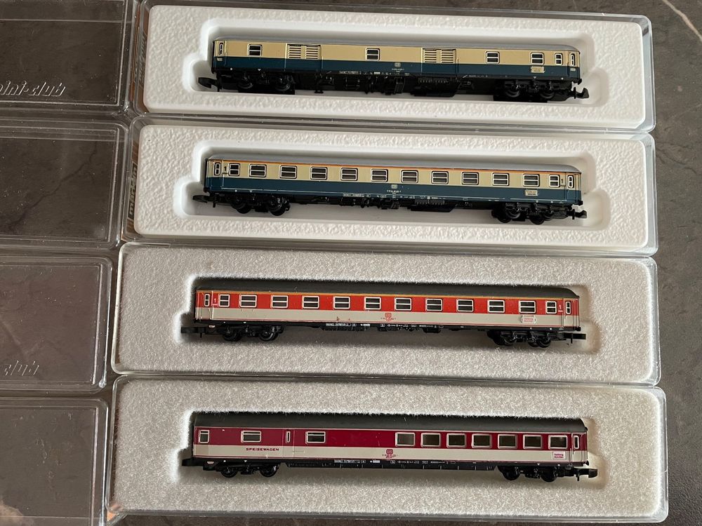 4x Marklin Z 8722 + 2x 8720 + 8723 (Neu (gemäss Beschreibung)) in ...