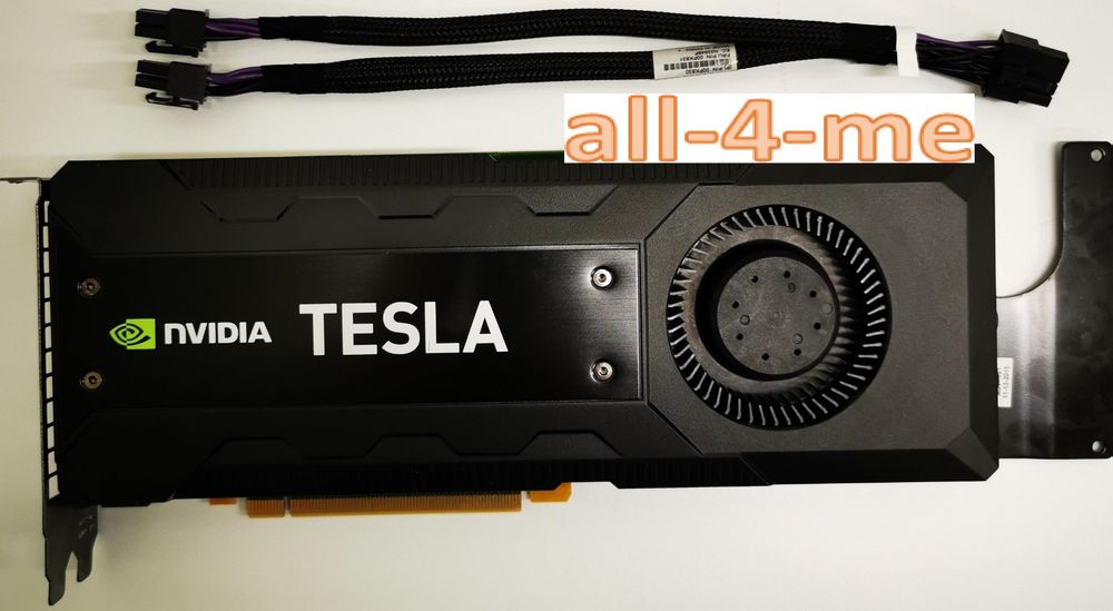 Nvidia Tesla K40 12GB GDDR5 PCIe 3.0 GPU Beschleuniger Karte (Gebraucht ...