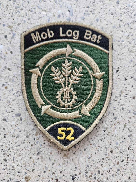 Badge Mob Log Bat 52 mit klett *** (Neu (gemäss Beschreibung)) in ...