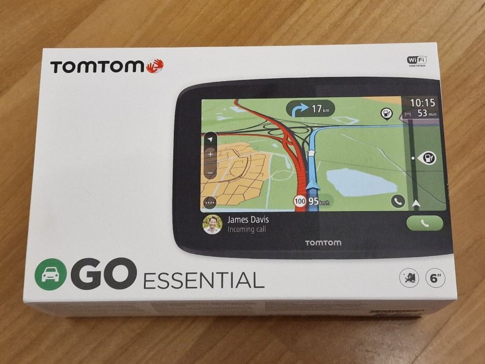 TOMTOM GO Essential 6 EU TMC (8PN.002.10->1PN6.002.11) (Neu und ...