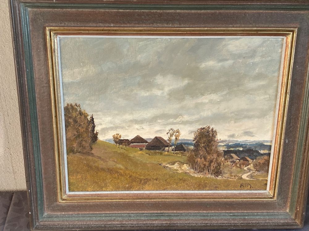 Rudolf MÜLLER (1892-1972) Tableaux peinture sur panneaux (Gebraucht) in Payerne für CHF 69 – mit ...