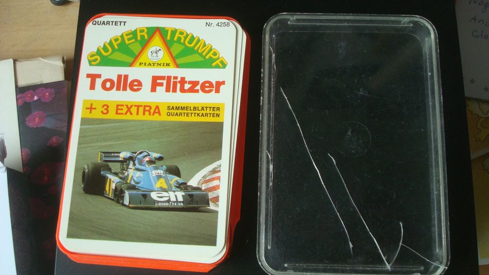 Autoquartett 1977 Tolle Flitzer + 3 Extra Piatnik 4258 (Gebraucht) in ...
