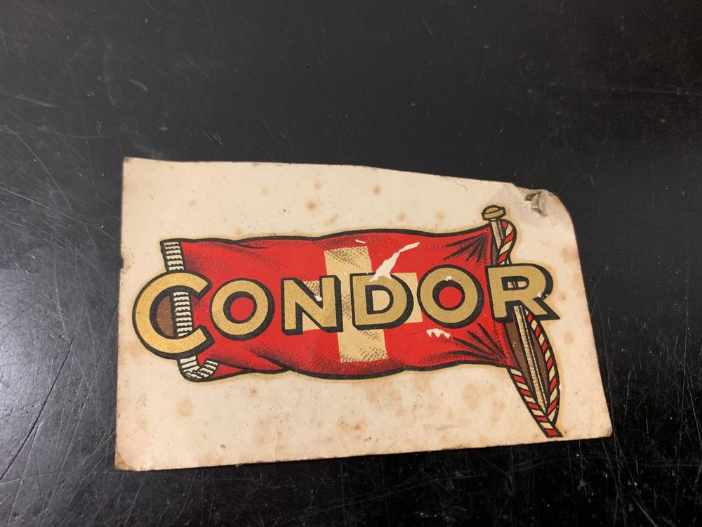 Original CONDOR stickers !! | Kaufen auf Ricardo