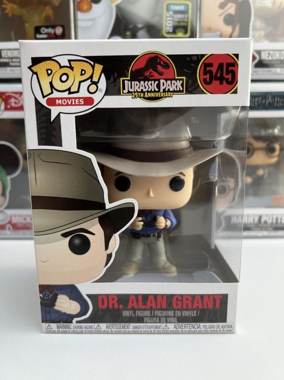Funko POP! Movies Jurassic Park Dr. Alan Grant (Neu und ...