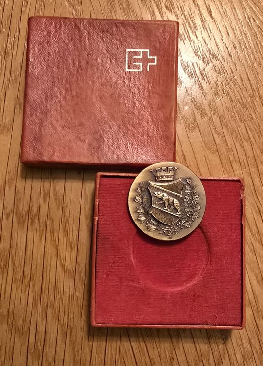 Bronzemedaille Jubiläumsturnier T.G. Bern 1967 (Neu (gemäss Beschreibung)) in Langenthal für CHF ...