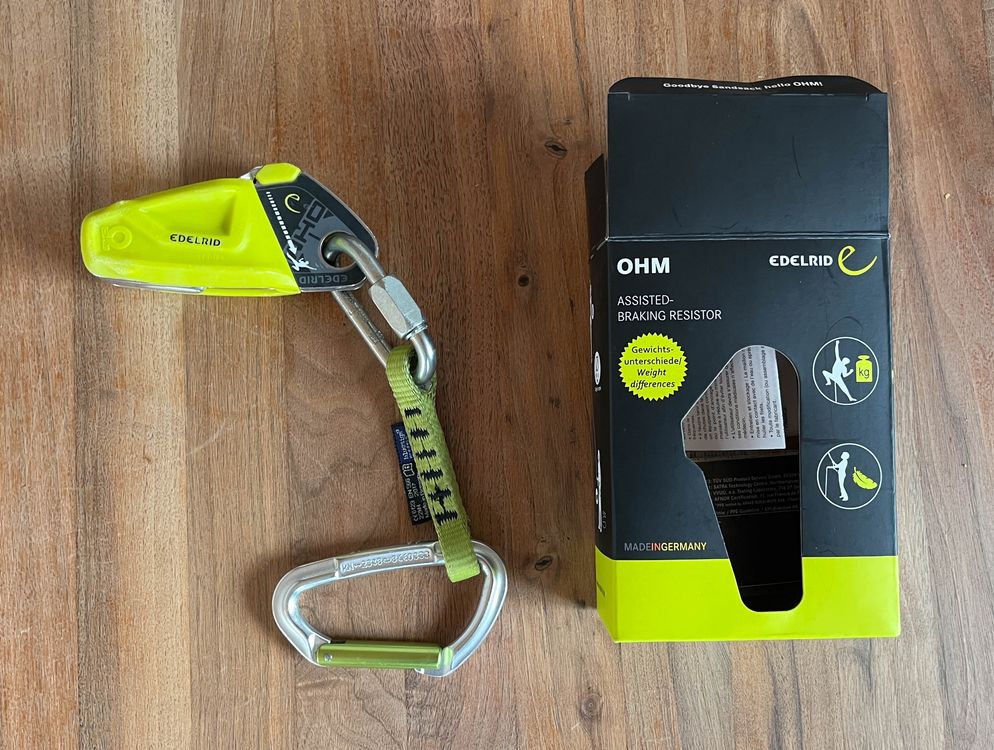 Edelrid OHM Zusatzsicherungsgerät | Kaufen auf Ricardo