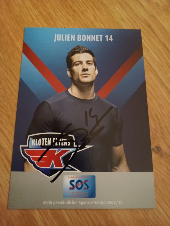 Julien Bonnet #14 / EHC Kloten (Gebraucht) in Worben für CHF 1 – mit Lieferung auf Ricardo kaufen