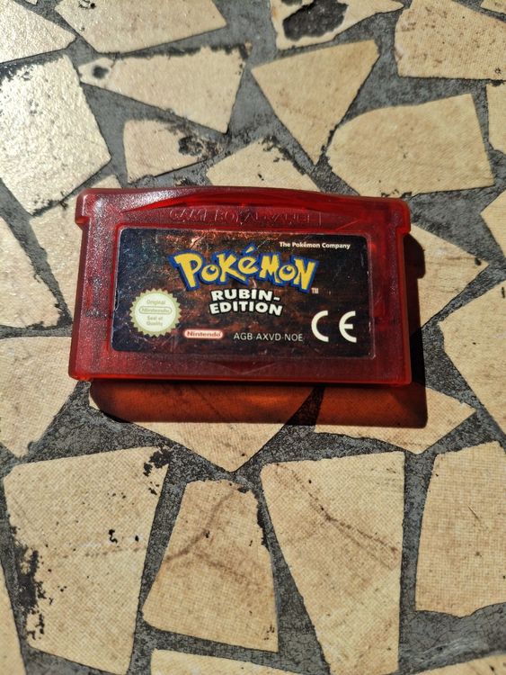 Pokemon Rubin Edition - Game Boy Advance - Top Zustand! (Gebraucht) in ...