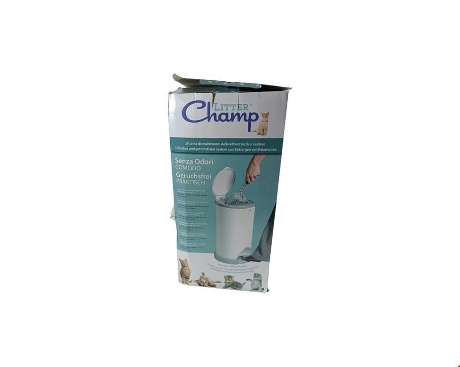 LITTER CHAMP Katzenstreuentsorgungseimer (Neu (gemäss Beschreibung)) in ...