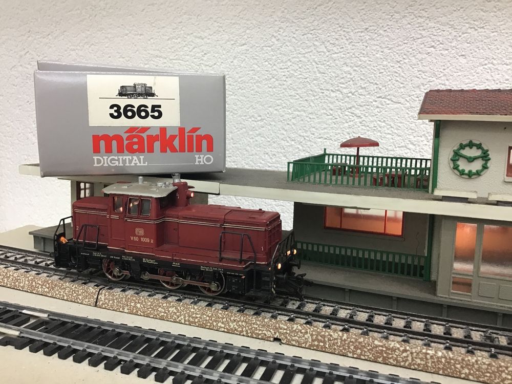 Märklin 3665 Diesellok V60 1009, Digital, H0 (Gebraucht) in Männedorf ...