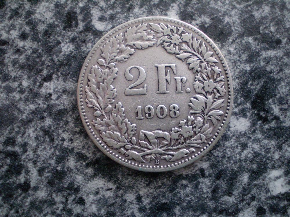 2 Fr.1908 !!! sehr Rar !!! ab 1.- !!! | Kaufen auf Ricardo