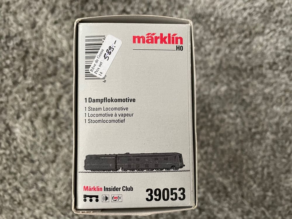Märklin H0 Dampflokomotive BR 05 Deutsche Reichsbahn (Neu (gemäss ...