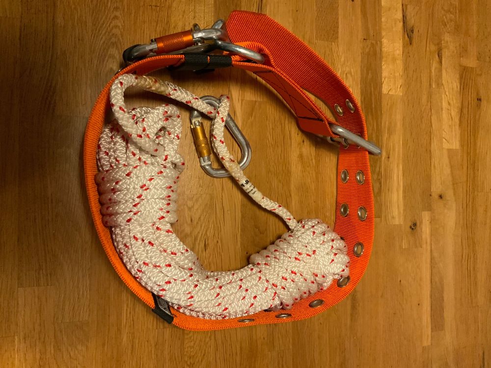 Feuerwehrgurt130 Cm Und Kletterseil 15 M Gebraucht In Willisau F r