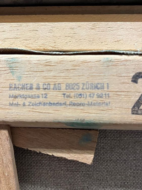 Bild von FAEL Öl auf Leinen in schönem Rahmen (Gebraucht) in Zürich für ...