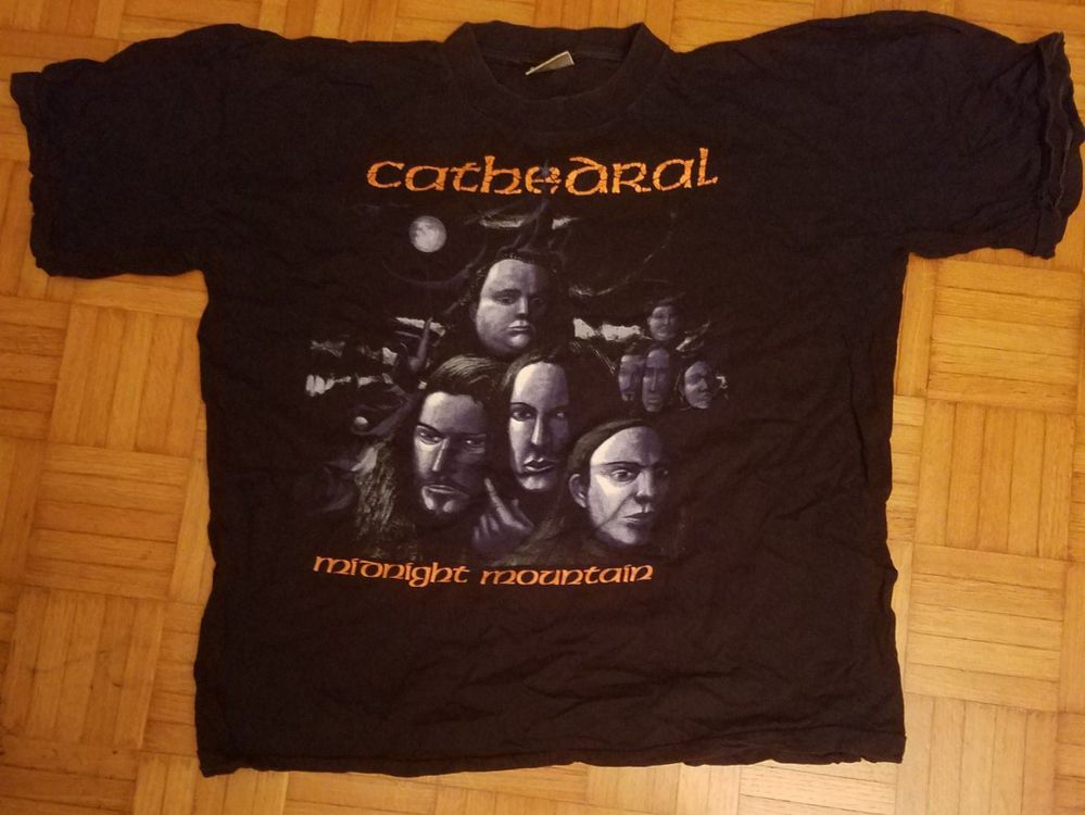 Cathedral - Midnight Mountain Original Band Shirt (Gebraucht) in ...