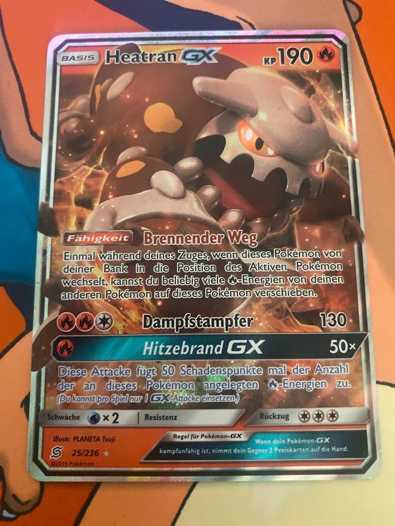 Pokemonkarte Heatran GX | Kaufen auf Ricardo
