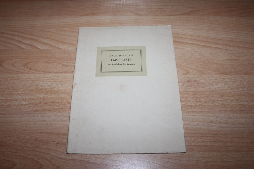 Das Elixier - Die köstlichste der Arzneien (Gebraucht) in Urdorf für ...