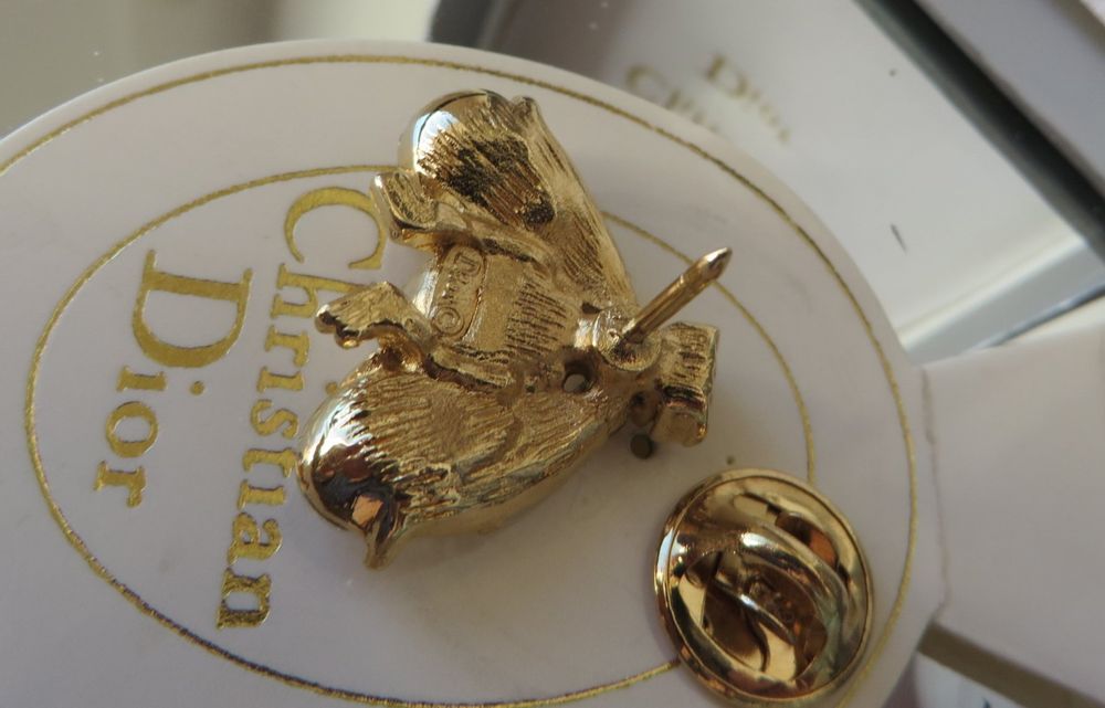 WUNDERSCHÖNER DIOR ANSTECK-PIN, BIENE,INSEKT,FLIEGE,VINTAGE (Gebraucht ...