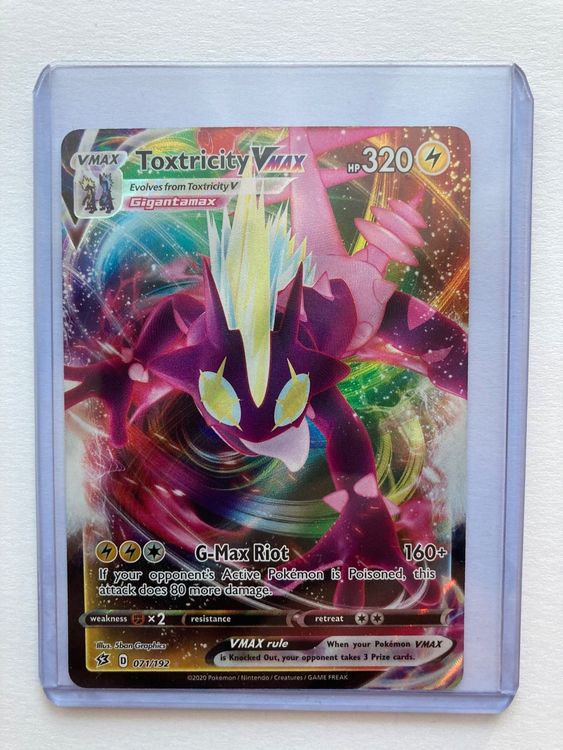 Pokemon Karte - Toxtricity VMAX (Neu (gemäss Beschreibung)) in ...