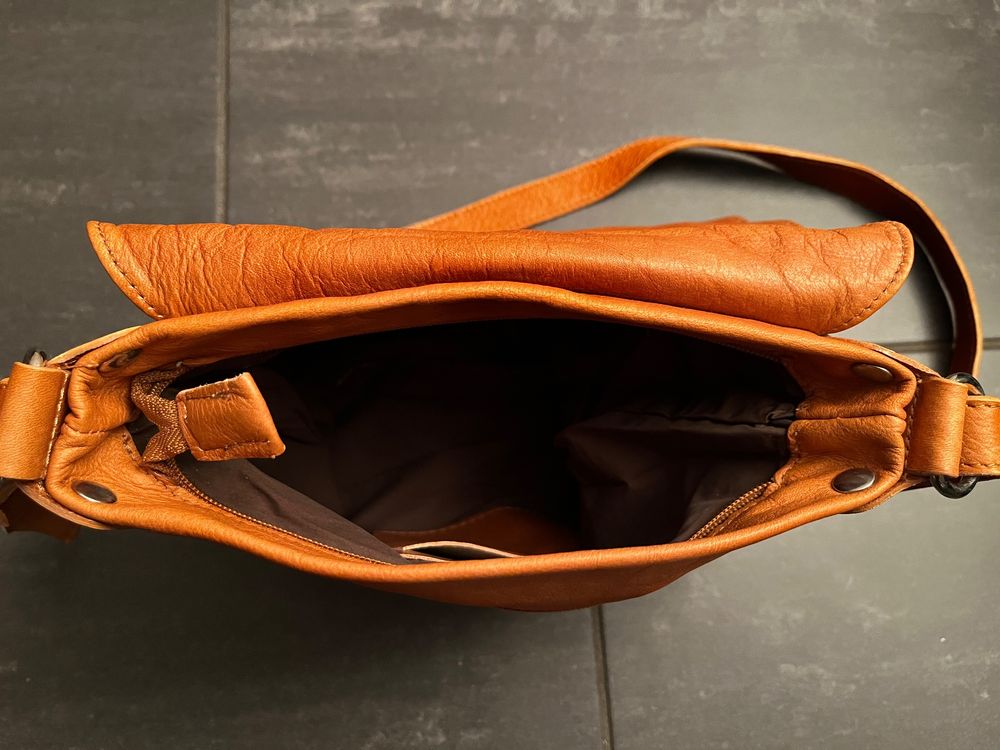 Sac cuir brun, made in Italy | Kaufen auf Ricardo