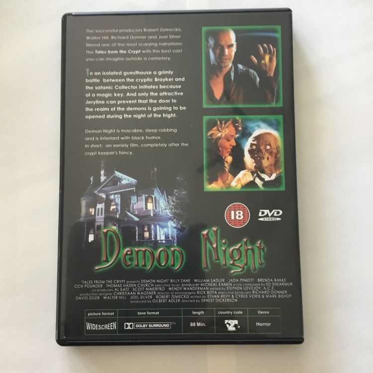📀 Demon Night - Ritter der Dämonen dvd Uncut 📀 (Neu (gemäss ...