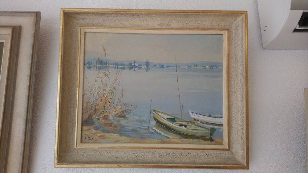 Oel auf Leinwand von E. Iller (Gebraucht) in Kreuzlingen für CHF 78 – nur Abholung auf Ricardo ...