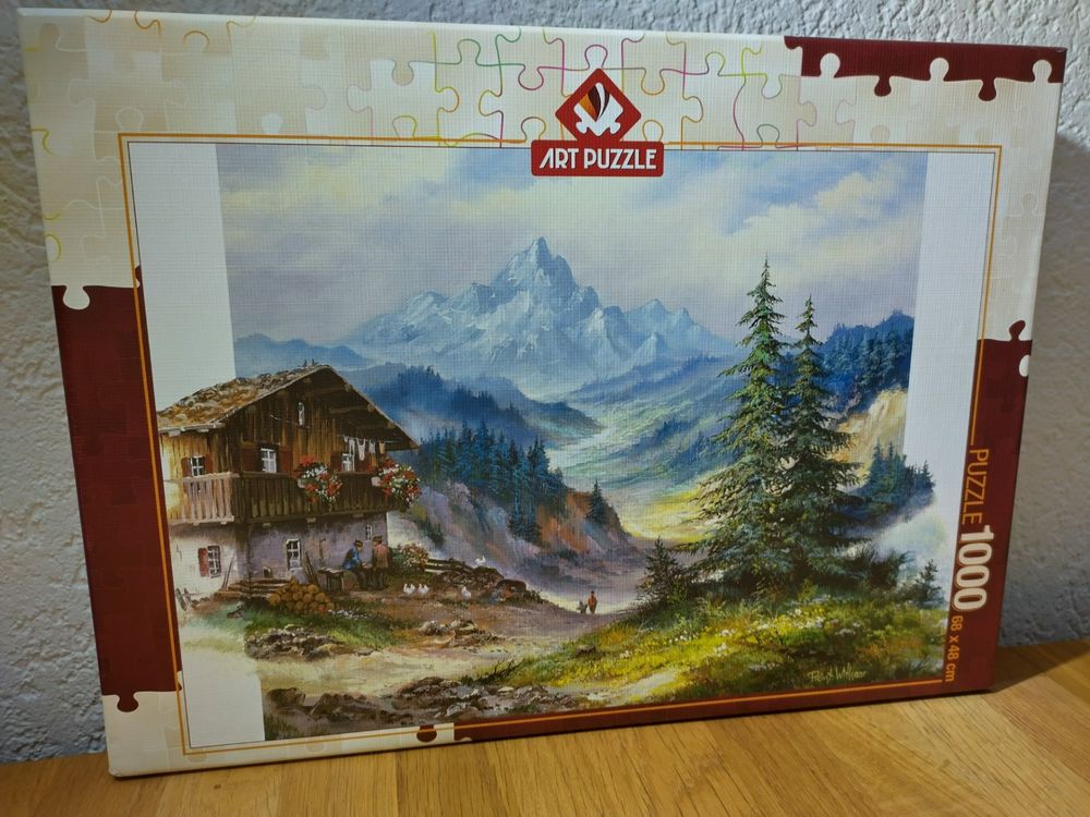 1000er Puzzle Art Puzzle Berge | Kaufen auf Ricardo