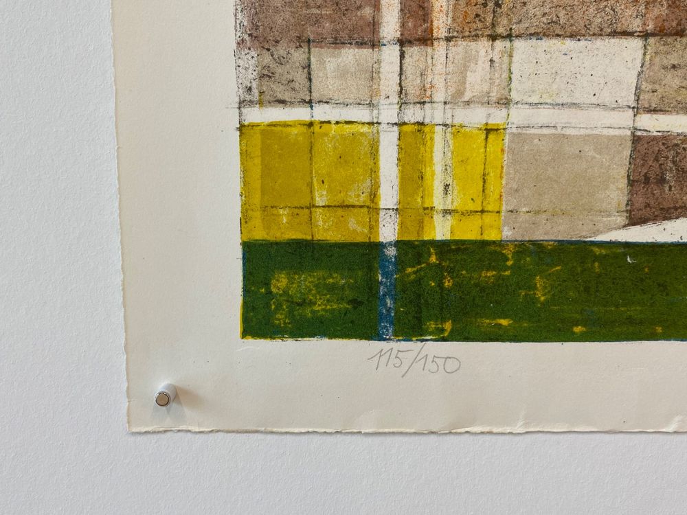 Ernst Egli (1912- 1999) Lithographie Handsigniert | Kaufen auf Ricardo