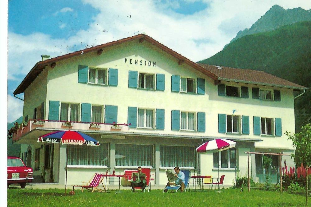 LE PRESE Graubünden, Pension Solaria, Fam. Paganini-Caspani (Gebraucht ...