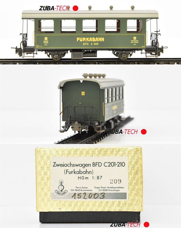 FerroSuisse 186 Plattformwagen C BFD H0 | Kaufen auf Ricardo