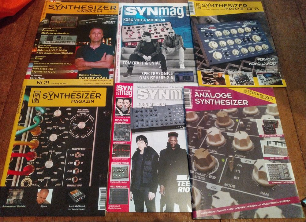 Synthesizer Magazine, viele Vintage Prospekte, Kataloge. | Kaufen auf ...