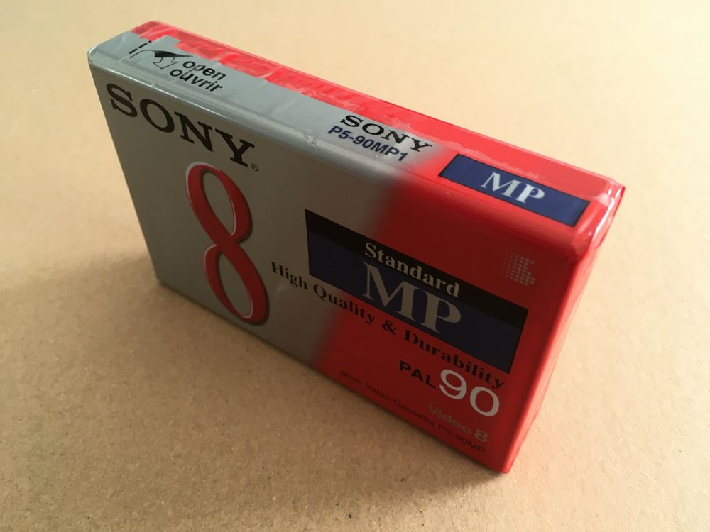 Sony Video 8 Kasette P5-90mp (Neu) (Neu und originalverpackt) in St ...
