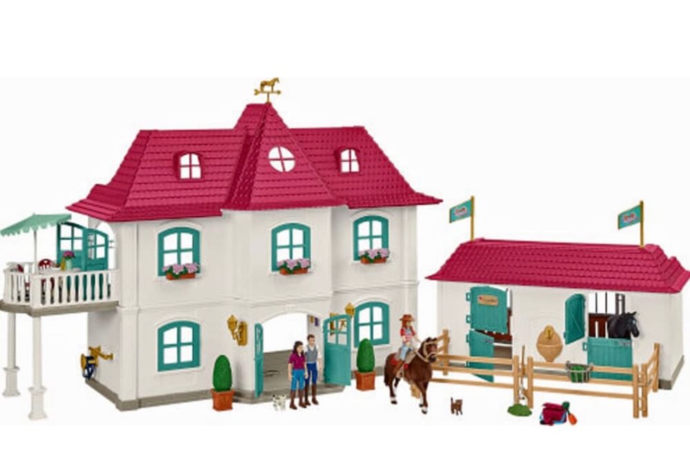 Schleich 42551 Horse Club Lakeside Pferdehof (Neu und originalverpackt ...