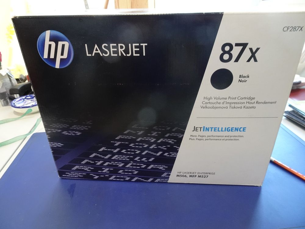 HP LASERJET 87X, BLACK (Gebraucht) in Eschenbach SG für CHF 51.5 – mit ...