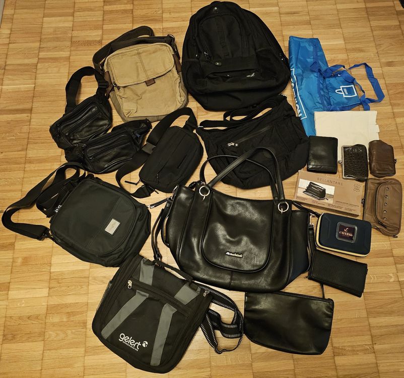 Taschen Sammlung (19 Stk.) (Gebraucht) in Bottmingen für CHF 5 – mit ...