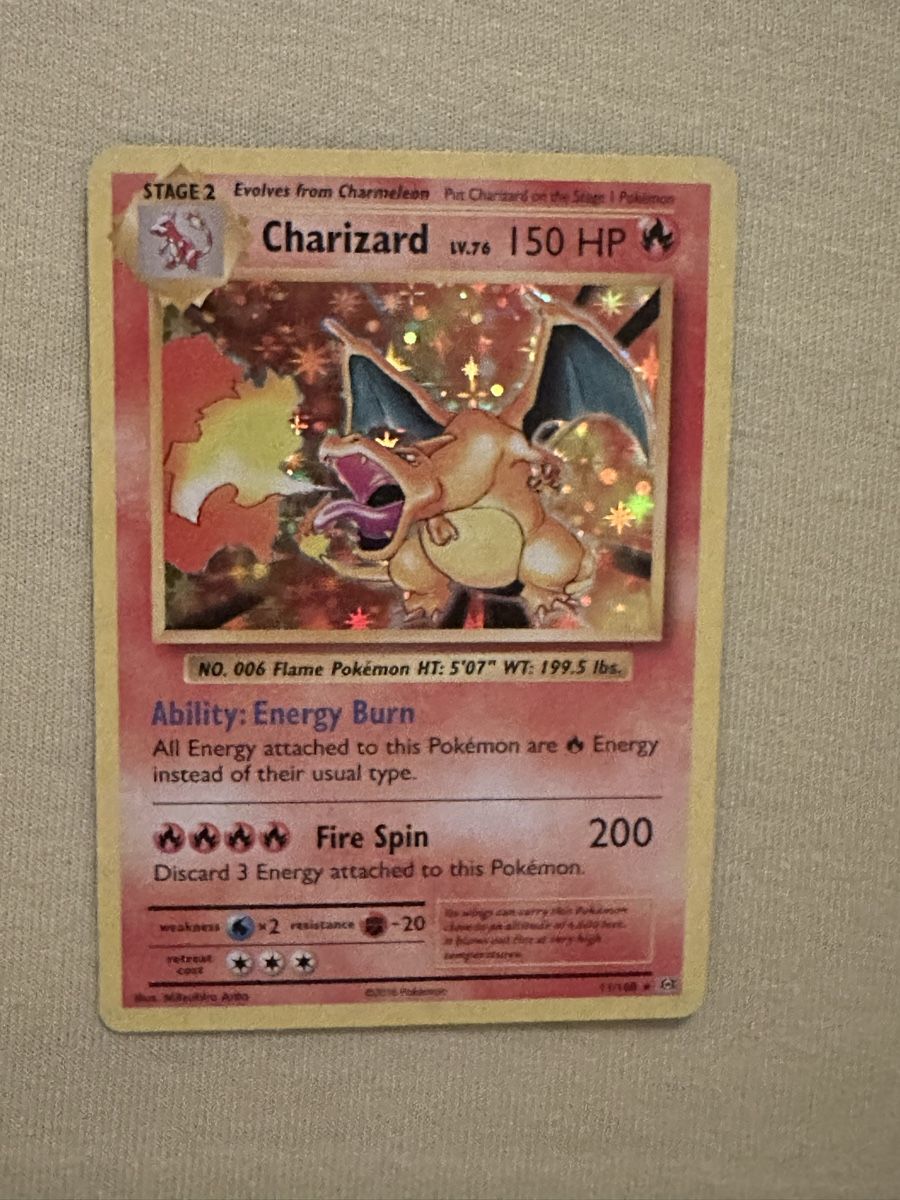 Rare Holo Charizard Pokemon Card - Near Mint - #11 (Gebraucht) in ...