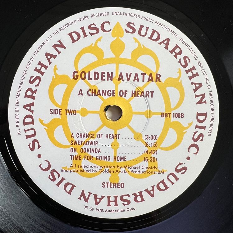 Golden Avatar - A Change Of Heart / 1. UK-Press. 1976 (Gebraucht) in ...