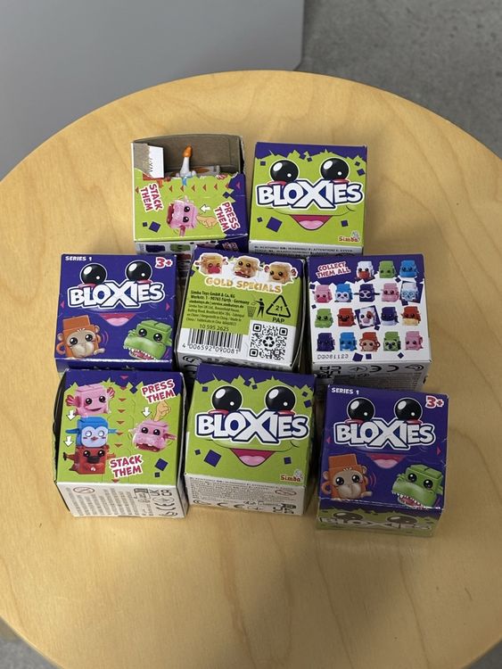 8x BLOXIES Simba Toys - Figurines à collectionner neuves (Neu (gemäss ...