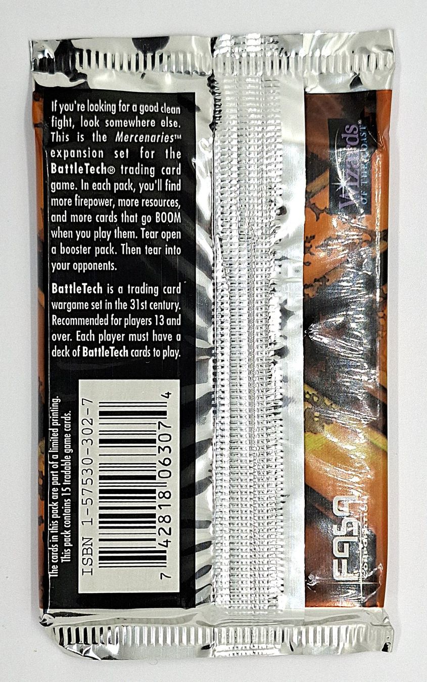 Battletech Mercenaries Booster Pack - Limited Edition ! Top! (Neu und ...