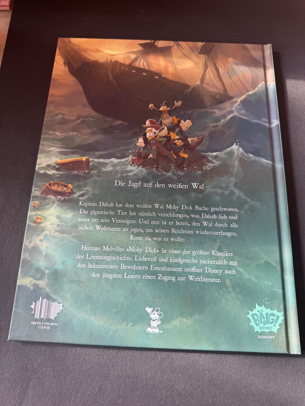 Moby Dick Disney Buch mit Micky und Donald (Neu (gemäss Beschreibung ...