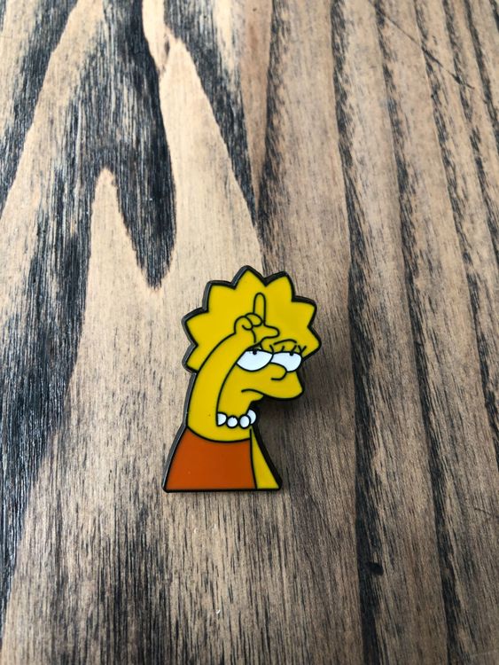 Pin Anstecker Brosche Lisa Simpson the Simpsons (Neu und originalverpackt) in Kloten für CHF 4.9 ...