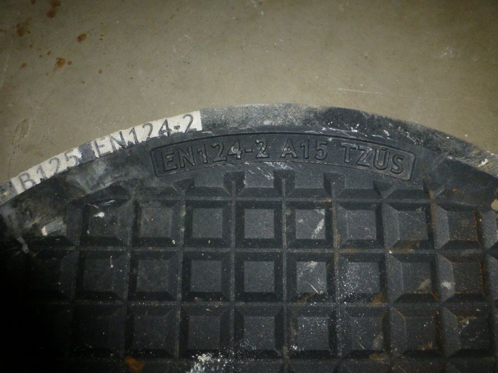 Schachtdeckel BGS mit Ring Deckel 61cm Ring aussen 65cm (Gebraucht) in ...