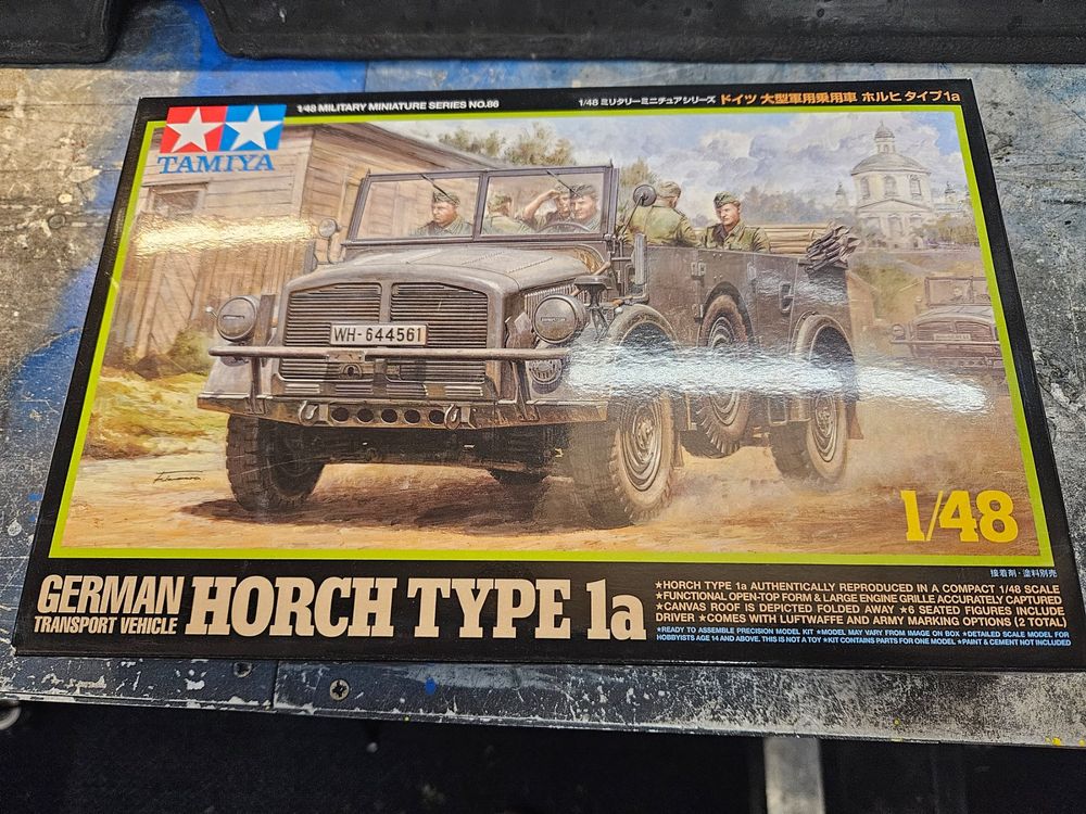 Tamiya Modellbausatz 1:48 Horch Typ 1a # 89768 (Neu und originalverpackt) in Grenchen für CHF 8 ...
